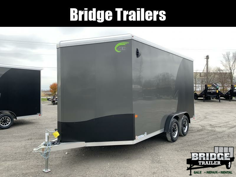 2025 NEO Trailers NAM1475TR86A (7.5' X 14') 7K Enclosed (Blackout PKG ...