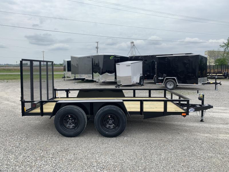 2025 AMO AL12TB (76" X 12') 7K Landscape Utility Trailer in Woodburn ...