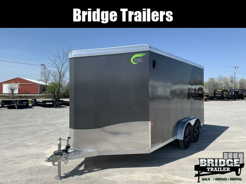 2025 NEO Trailers NAM1475TR80A (7.5' X 14') 7K V-Nose Motorcycle ...