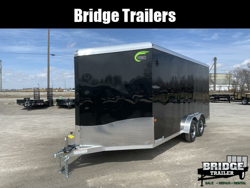 2025 NEO Trailers NAM1675TR80 (7.5' X 16') 7K V-Nose Motorcycle Trailer ...