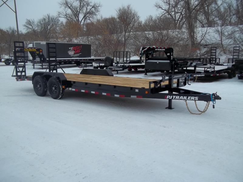 2023 PJ Trailers 22'x6" Channel Equipment Trailer in Mandan, ND ...