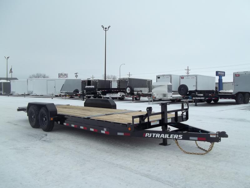 2023 PJ Trailers 22' x 6" Channel Equipment Tilt Trailer in Mandan, ND ...