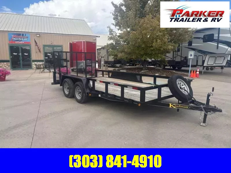2025 Kaufman Trailers 7x16 Utility Utility Trailer in Parker, CO ...