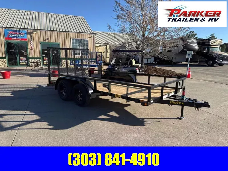 2026 Big Tex Trailers 60PI-14BK4RG2B Utility Trailer in Parker, CO ...