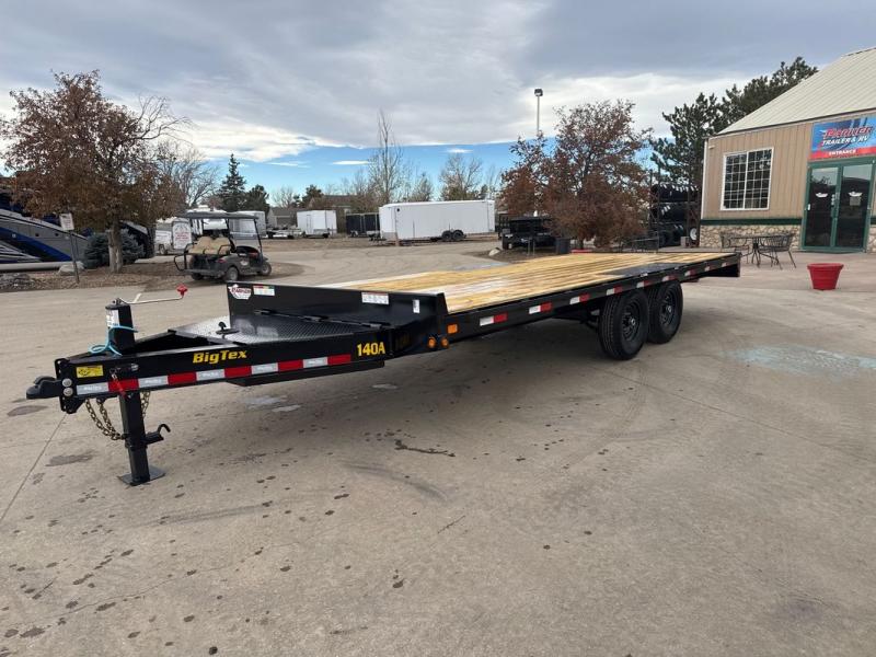 2025 Big Tex Trailers 14OA-20STA-S8BK Flatbed Trailer in Parker, CO ...