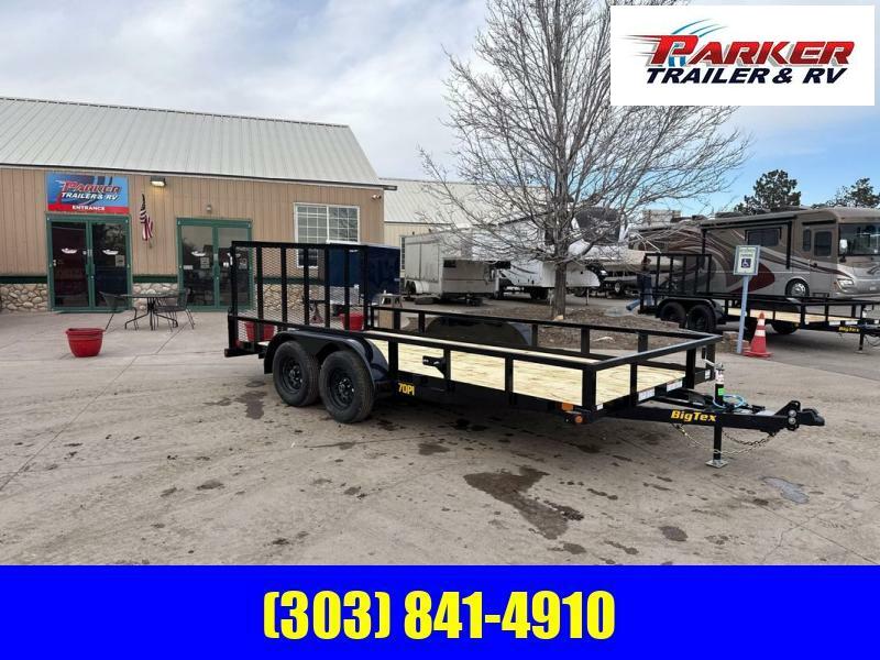 2025 Big Tex Trailers 70PI-16R1A-4PBK-BRK2 Utility Trailer in Parker ...