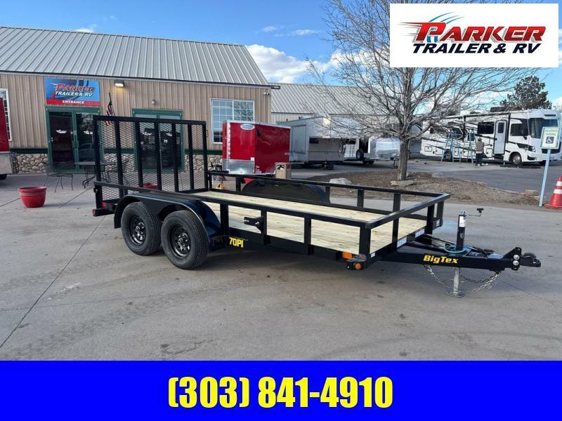 2025 Big Tex Trailers 70PI-14X Utility Trailer in Parker, CO | Trailer ...