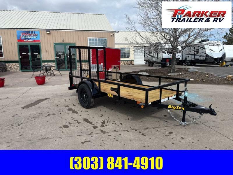 2025 Big Tex Trailers 30SA-10R1A-4PBK Utility Trailer in Parker, CO ...
