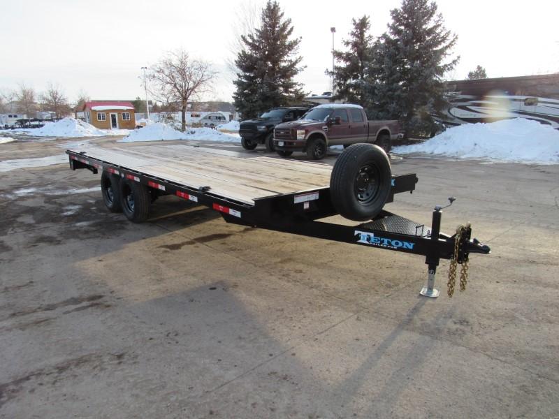 2022 Teton Trailer 20 DECK OVER 14K Flatbed Trailer in Parker, CO ...