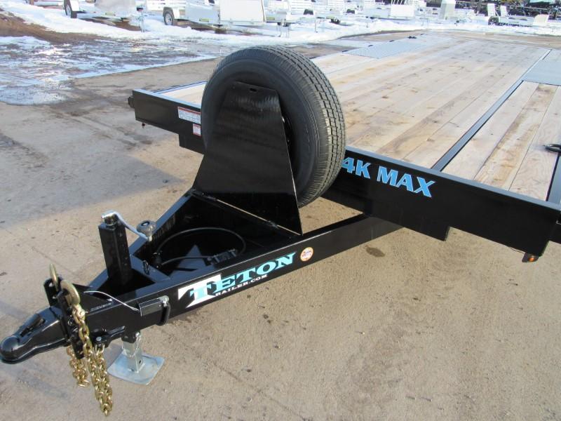 2022 Teton Trailer 20 DECK OVER 14K Flatbed Trailer in Parker, CO ...