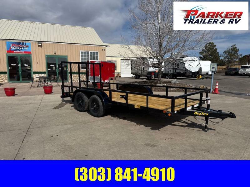 2025 Big Tex Trailers 60PI-16BK4RG2B Utility Trailer in Parker, CO ...