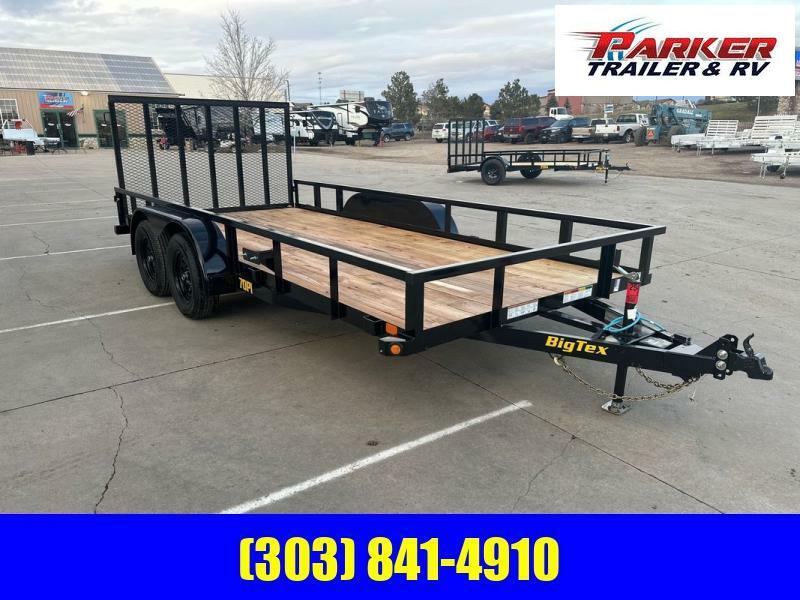2024 Big Tex Trailers 70PI-16XBK4RG2B Utility Trailer in Parker, CO ...