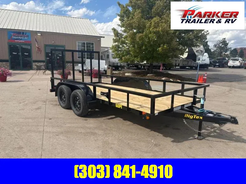2026 Big Tex Trailers 60PI-14BK4RG2B Utility Trailer in Parker, CO ...