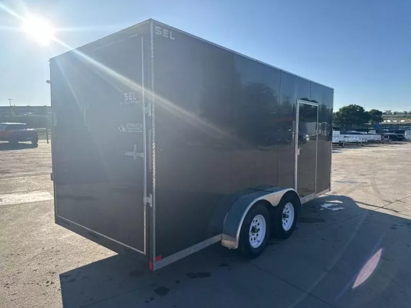2021 Sharp Manufacturing SEL Tandem V-Nose 8. Cargo / Enclosed Trailer ...
