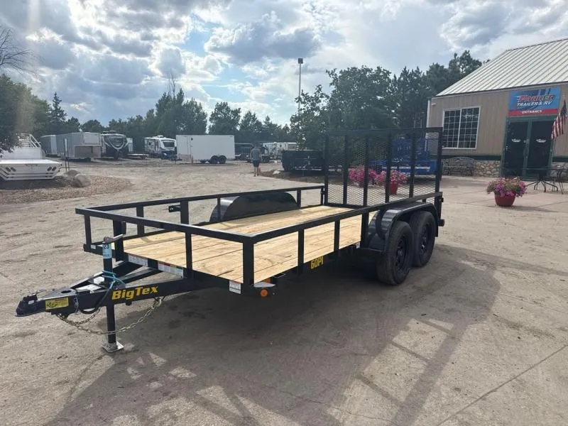 2026 Big Tex Trailers 60PI-14BK4RG2B Utility Trailer in Parker, CO ...