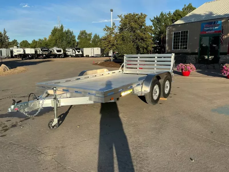 2026 Aluma 8012TA-EL-BT-RTD Utility Trailer in Parker, CO | Trailer Trader