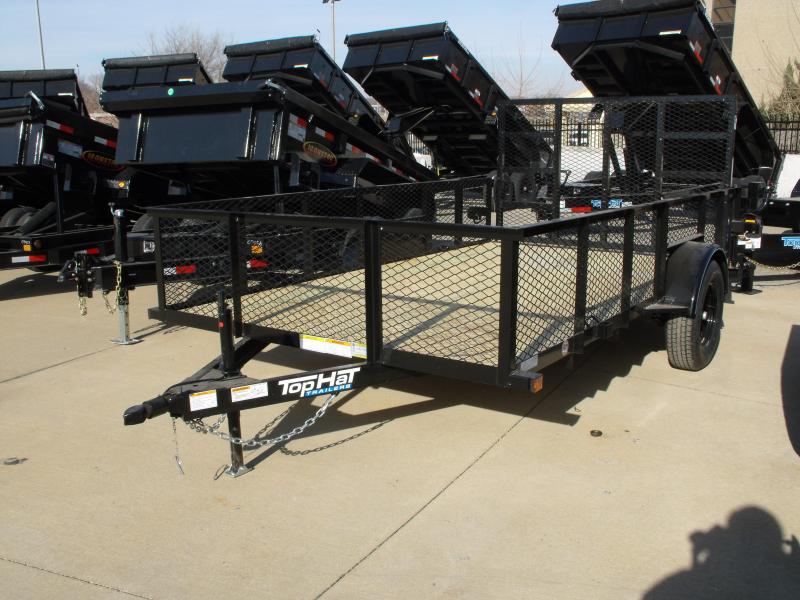 High Wall Trailer 83 X 12 Mesh Walls 2990 Axle 24" High Sides in Kansas ...