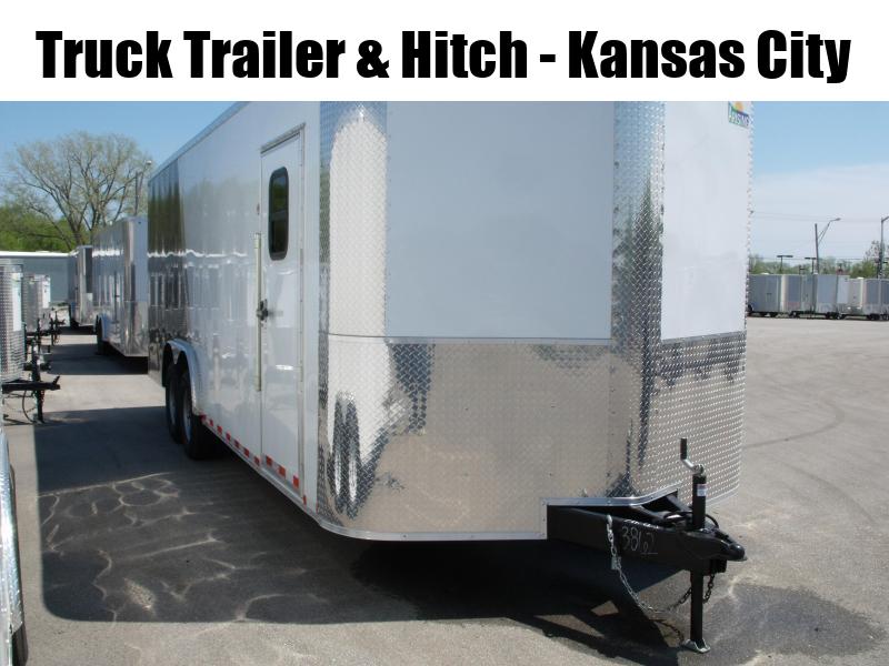Enclosed Trailer 8.5 X 22 Ramp 14000 GVW 7' Height Razor Trailer Two ...
