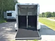 2025 Bar-M Aluminum 2-Horse Straight Load w/Front Tack, Escape Doors ...