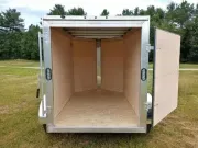 2026 E-Z Hauler 5x8 Aluminum Enclosed Cargo w/Single Barn Door in ...