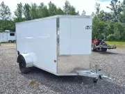2026 E-Z Hauler 5x10 Aluminum Enclosed Cargo w/Spring Assist Rear Ramp ...