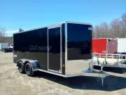 2026 E-Z Hauler XLT 7x16 7K Aluminum Enclosed Cargo w/Barn Doors in ...