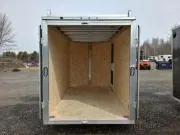 2026 E-Z Hauler 6x12 Aluminum Enclosed Cargo w/Extra Height, Ladder ...