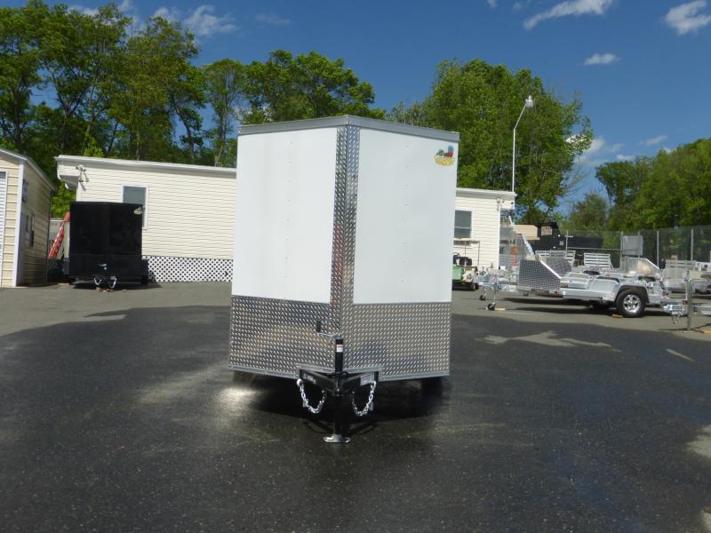 Covered Wagon 6' x 12' Enclosed Trailer with Cargo Doors | New enclosed ...