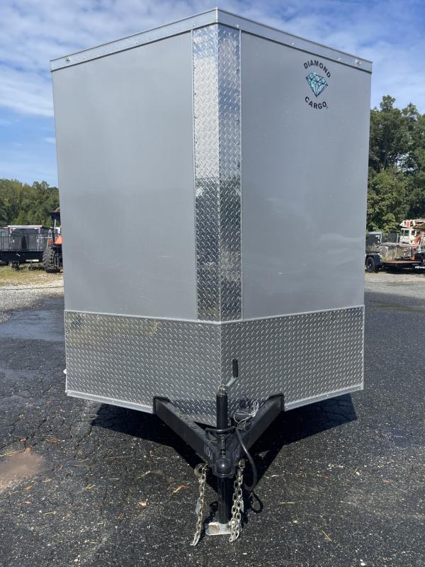 Silver Diamond Cargo 7' x 14' Enclosed Trailer w/ Ramp in White Marsh ...