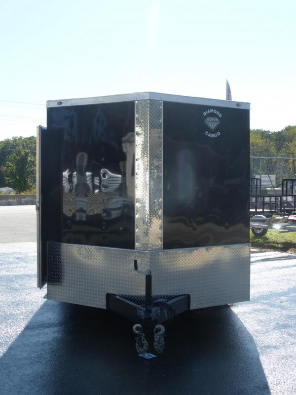 Diamond Cargo 7' x 16' Black Enclosed Trailer w/Ramp in White Marsh, MD ...