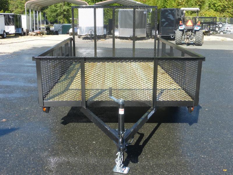 MCT 6'4" x 10' w/ 24" Mesh Utility Trailer | New enclosed cargo utility ...