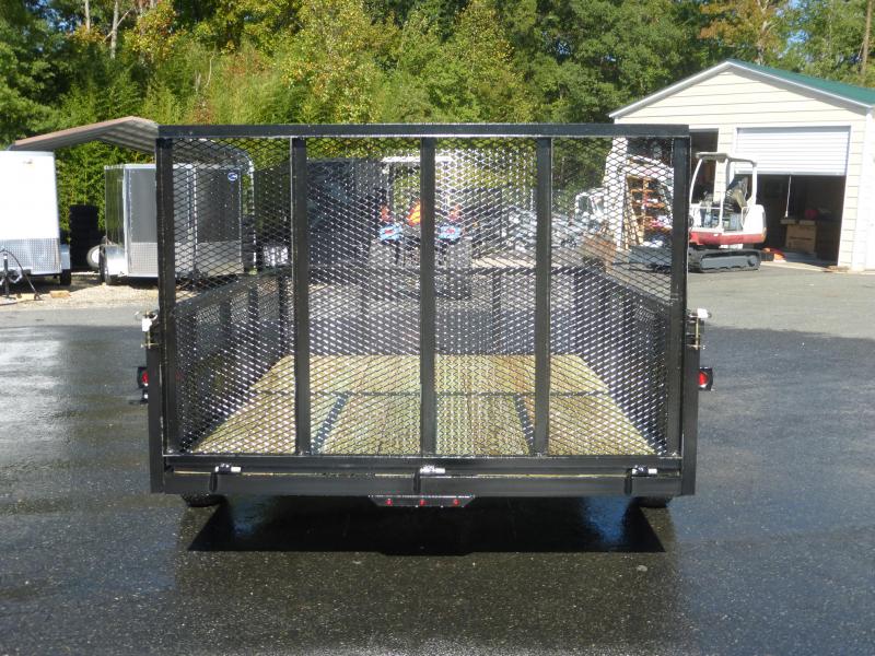 MCT 6'4" x 10' w/ 24" Mesh Utility Trailer | New enclosed cargo utility ...
