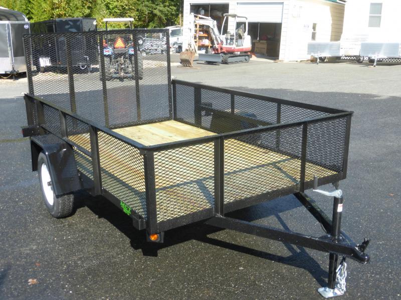 MCT 6'4" x 10' w/ 24" Mesh Utility Trailer | New enclosed cargo utility ...