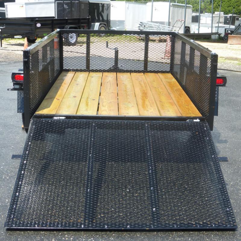 MCT 5' x 8' Landscape Trailer w/ 24" Mesh Sides | New enclosed cargo ...