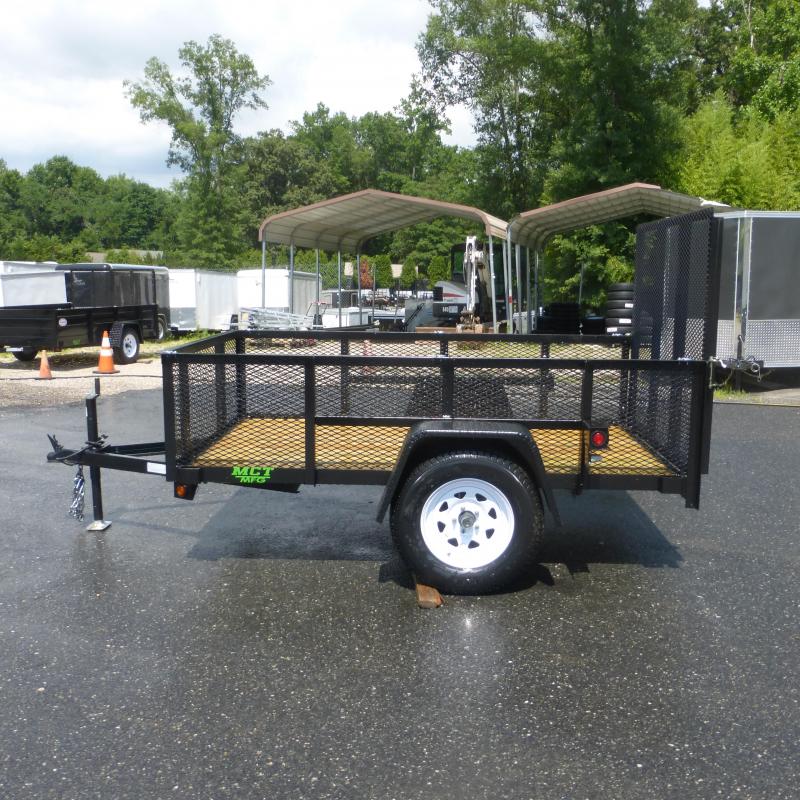 MCT 5' x 8' Landscape Trailer w/ 24" Mesh Sides | New enclosed cargo ...