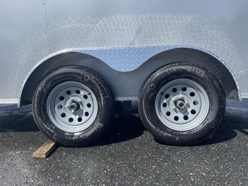 Silver Diamond Cargo 7' x 14' Enclosed Trailer w/ Ramp in White Marsh ...