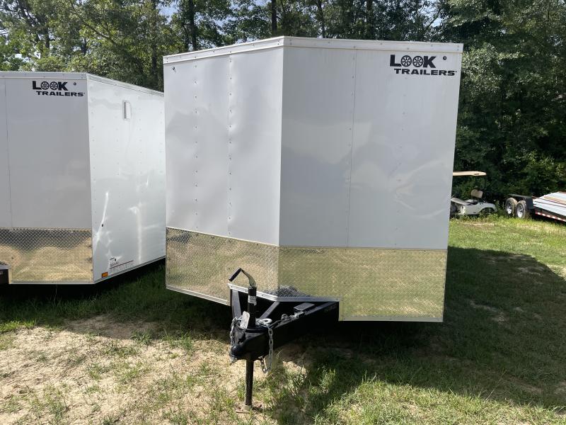 2022 Look Trailers 8.5x20 White Ramp Tandem Axle Cargo / Enclosed ...