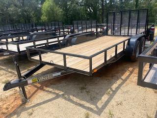 2022 Triple R 6.5x16 Black 4' Gate Tandem Axle Utility Trailer in ...
