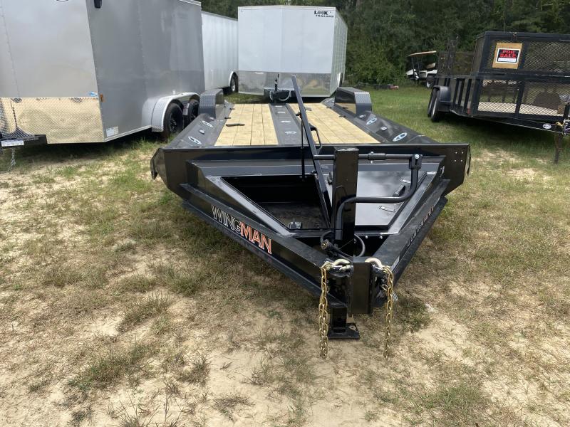 2022 RawMaxx 83x24 Black Ramps Wingman Car Hauler Tandem Axle 14000 ...