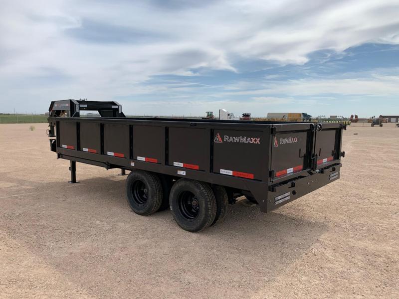 2020 RawMaxx 102" x 16' Dump Trailer in Seminole, TX | Trailer Trader
