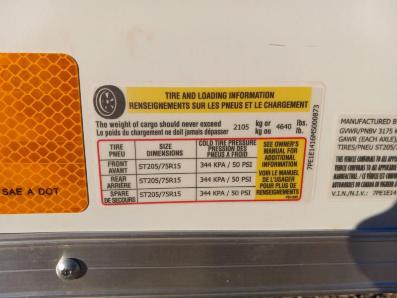 2021 ICON 00873 2021 7' x 14' Icon Enclosed Cargo / Enclosed Trailer in ...