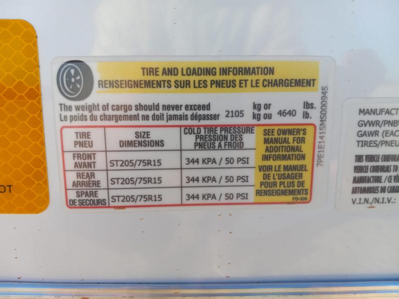 2021 ICON 00945 2021 7' x 14' Icon Enclosed Cargo / Enclosed Trailer in ...