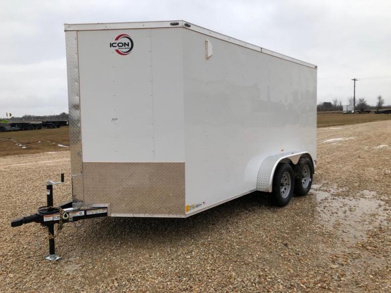 2021 ICON 00947 2021 7' x 14' Icon Enclosed Cargo / Enclosed Trailer in ...