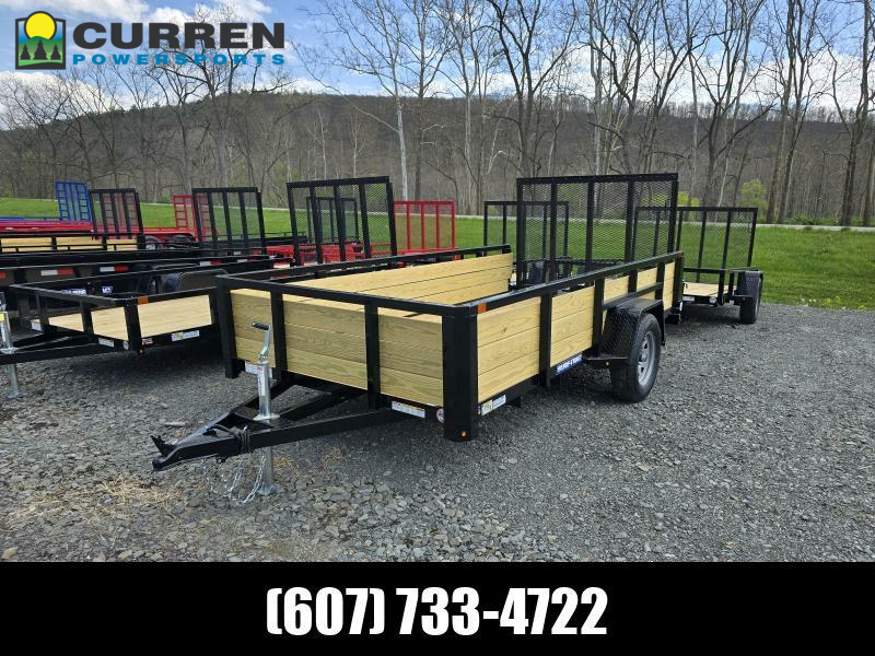 2024 SURE-TRAC 6x12 3K 3 Board High Side Utility Trailer- Lay Down Gate ...