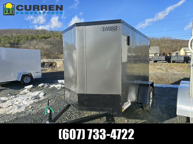 2025 Cargo Express 5x8 3K EX DLX Cargo / Enclosed Trailer- 5.5 ...