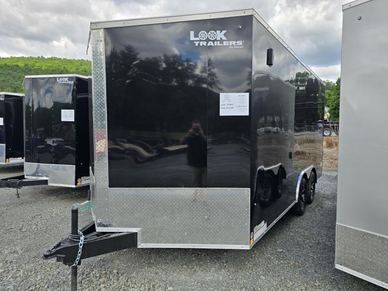 2024 Look Trailers 8.5x16 7K Enclosed Trailer- Recessed Entry Step ...