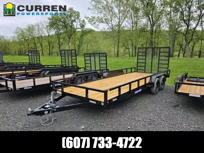 2025 Sure-Trac 7x20 7K Utility Trailer- 5' Reinforced Gate- Spare Tire ...
