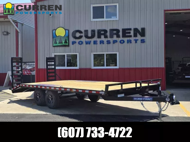 2026 Sure-Trac 8.5x17+3 10K Equipment Trailer- Adjustable Coupler ...