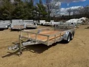 2026 Sport Haven 7x14 Aluminum 7K Landscape Trailer w/Removable Side ...