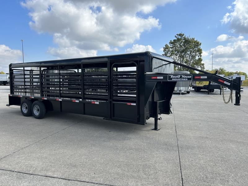 2023 Round House Industries 24' Stock Trailer in Crawfordsville, IN ...